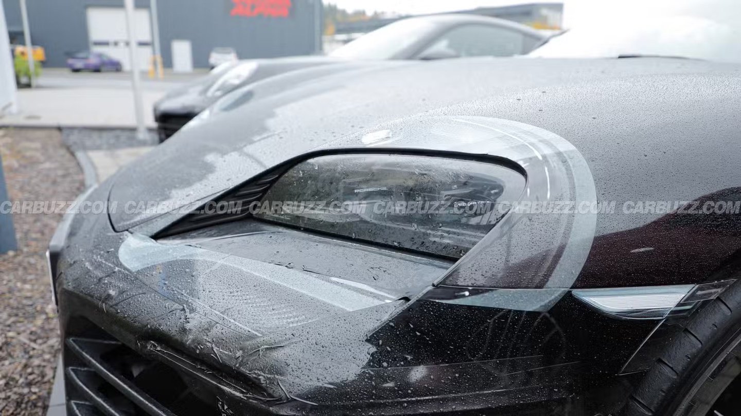 保时捷下一代电动 718 Cayman 原型车路测图曝光|保时捷|电动|Cayman_新浪科技_新浪网