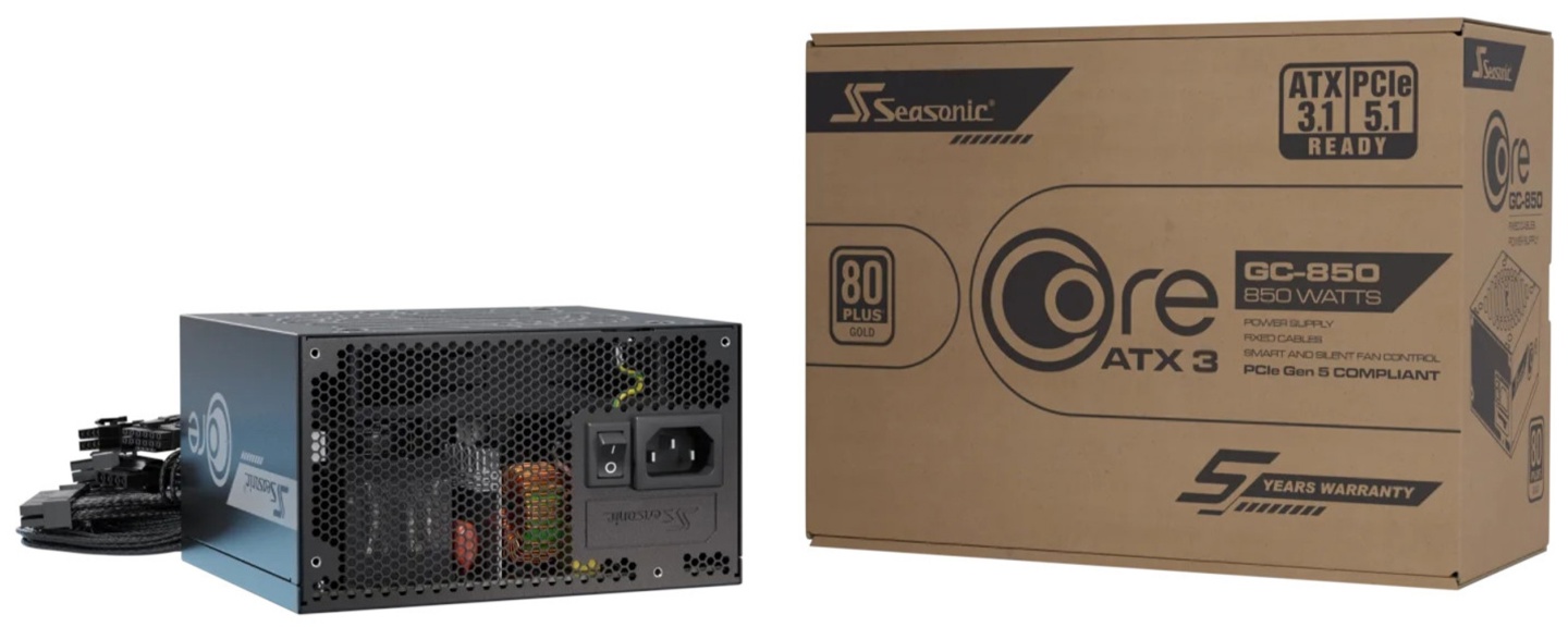 海韵上线 CORE GC / BC ATX 3.1 电源：原生非模组线材，80 PLUS 金牌 / 铜牌|海韵|CORE|ATX_新浪科技_新浪网