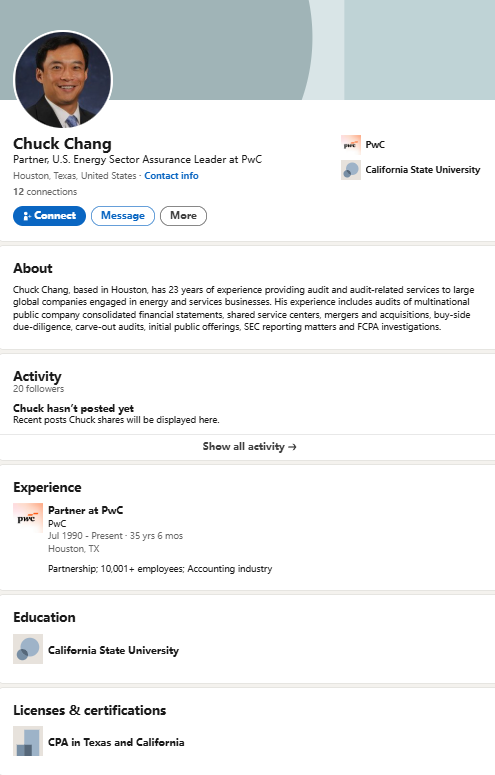 巴菲特卸任前夕，任命Charles Chang为伯克希尔·哈撒韦公司高级副总裁、CFO|伯克希尔_新浪财经_新浪网