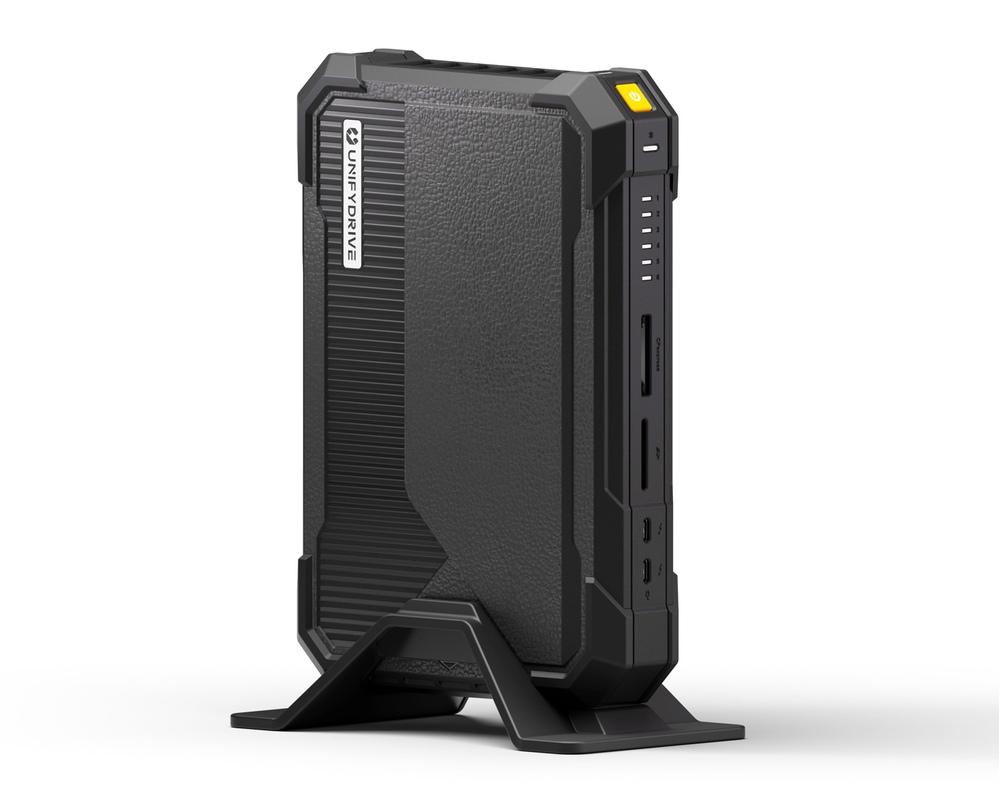 内置 UPS 电池，UnifyDrive 推出“全球首款 AI 移动 NAS”UP6_新浪科技_新浪网