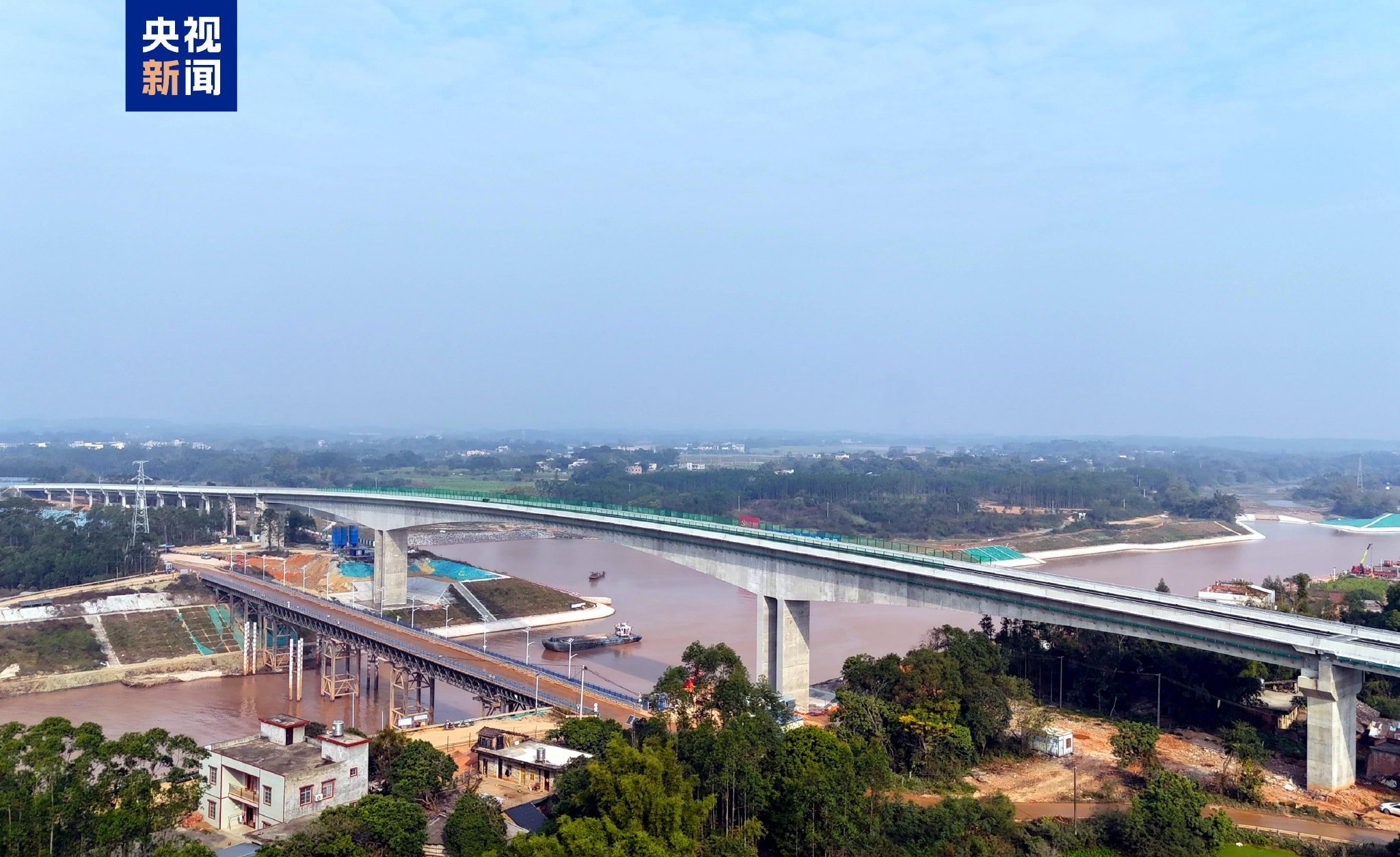 新年第一天 平陆运河四桥齐通|大桥_新浪财经_新浪网