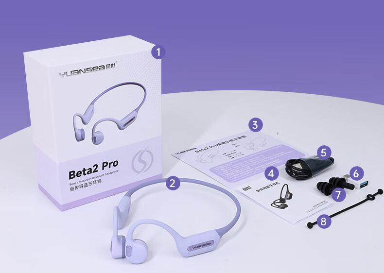 高性价比运动耳机推荐？园世Beta2Pro开箱实测：游泳陆地双能打|耳机|防水|运动耳机_新浪科技_新浪网