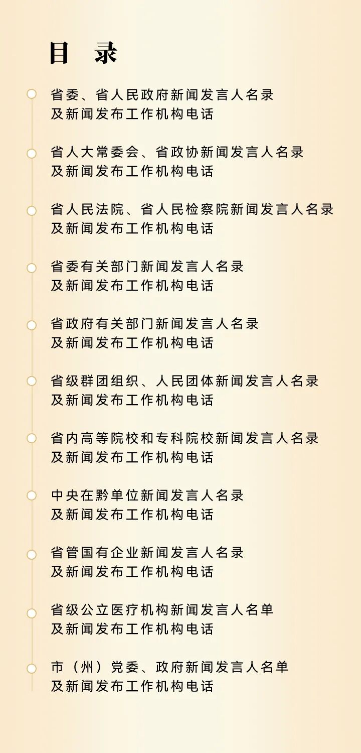 贵州省2026年新闻发言人名录及新闻发布工作机构电话|贵州省_新浪财经_新浪网