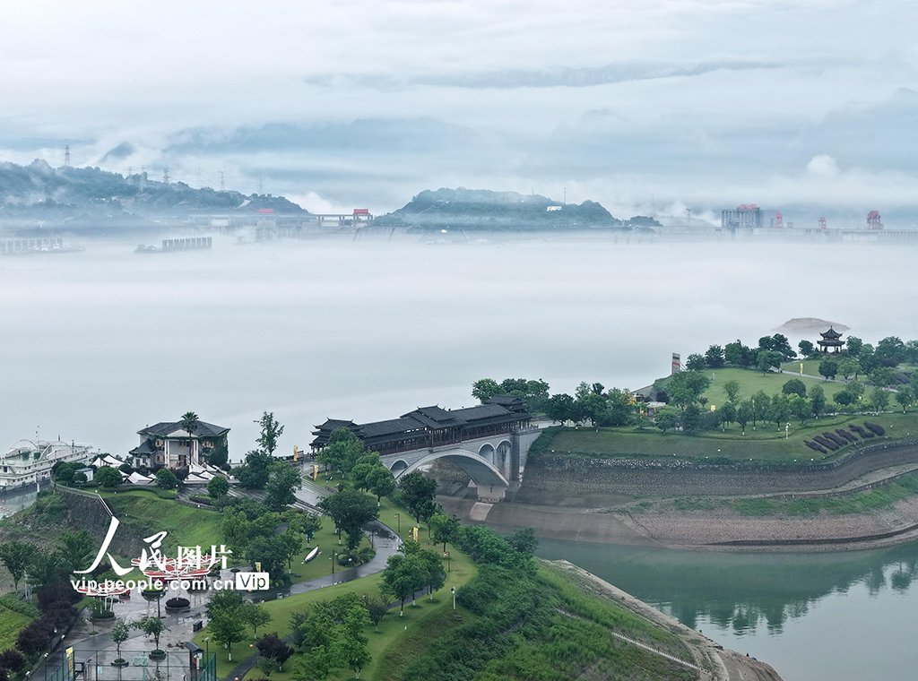 湖北宜昌：云烟氤氲宛如画卷_新浪财经_新浪网