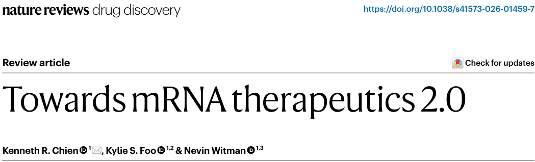 Nature 重磅综述：mRNA 疗法 2.0 时代全面开启，六大核心赛道与技术突破全解析|CAR-T_新浪财经_新浪网