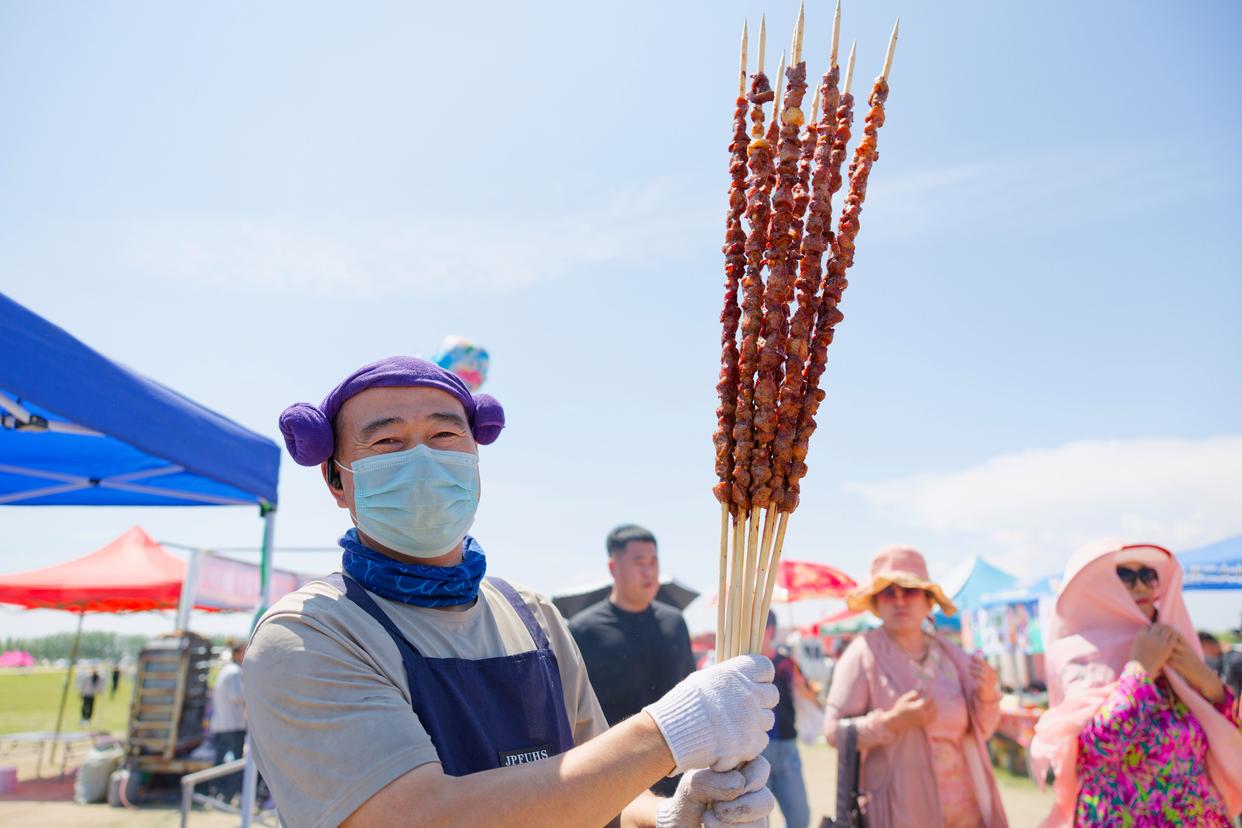 黑龙江齐齐哈尔：梅里斯达斡尔族区库木勒节启幕_新浪财经_新浪网