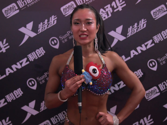 视频-2018年CBBA全国健美健身大赛女子形体亚军专访|健美_手机新浪网