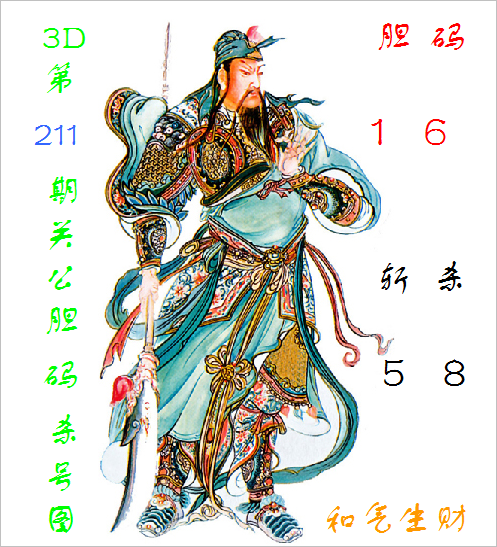 福彩3D第2024211期关公胆码杀号图_彩票_新浪竞技风暴_新浪网