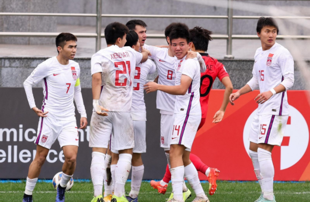 U20国足1-3韩国U20数据：控球率23.6%-76.4%_手机新浪网