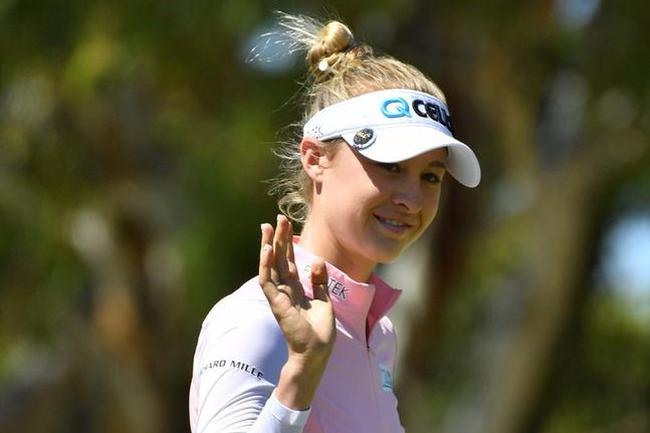 澳洲公开赛小科达在姐姐夺冠7年后捧杯 刘钰T27_lpga赛_新浪竞技风暴_新浪网