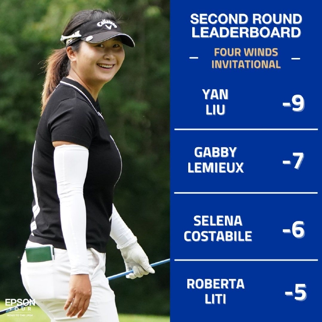 四风邀请赛刘艳领先36洞冲首冠 张维维T10任玥T27_lpga赛_新浪竞技风暴_新浪网