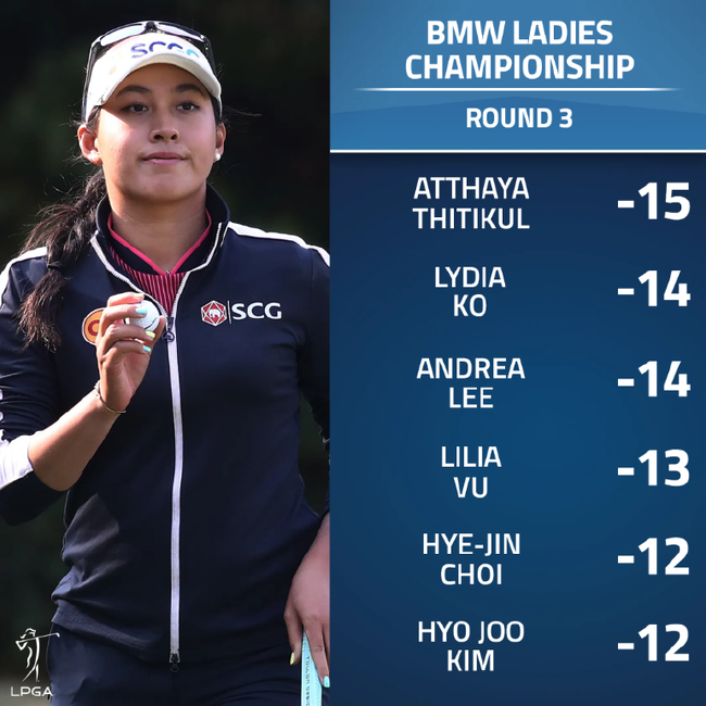 BMW女子锦标赛第三轮阿塔雅重上榜首 高宝璟T2_lpga赛_新浪竞技风暴_新浪网