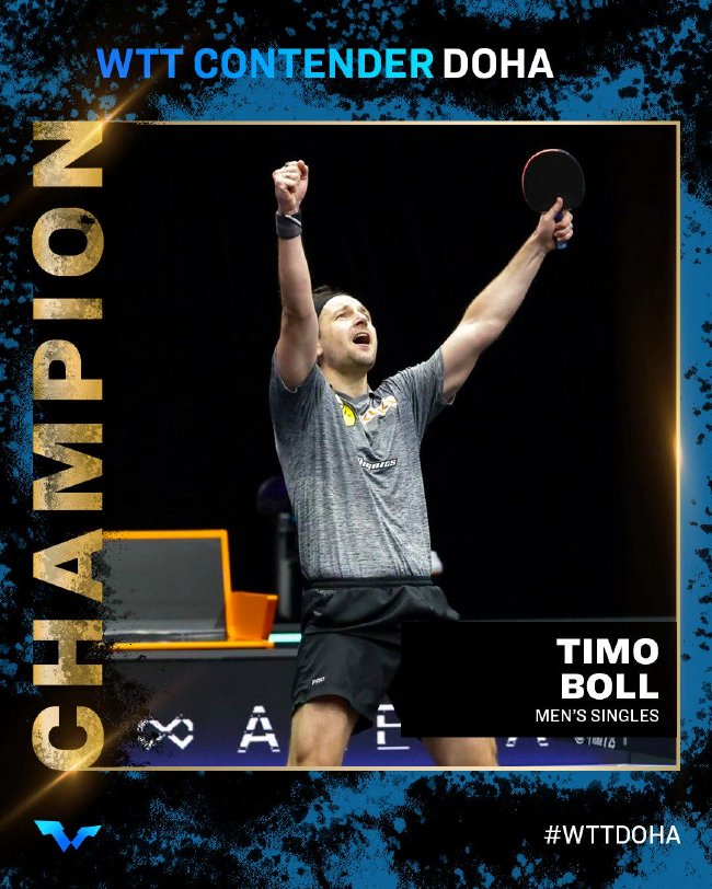 WTT挑战赛多哈站波尔逆转张本登顶 韩国队拿三冠_乒乓球_新浪竞技风暴_新浪网