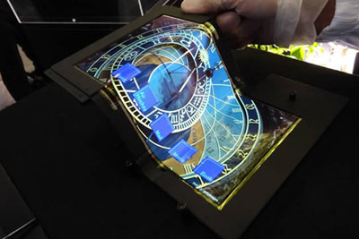 韩国研发可穿戴OLED显示屏 能穿在身上|OLED显示屏_新浪科技_新浪网