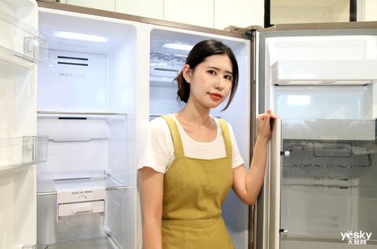 智能冰箱让厨房更多彩 创维冰箱BCD-536WGPi评测_手机新浪网