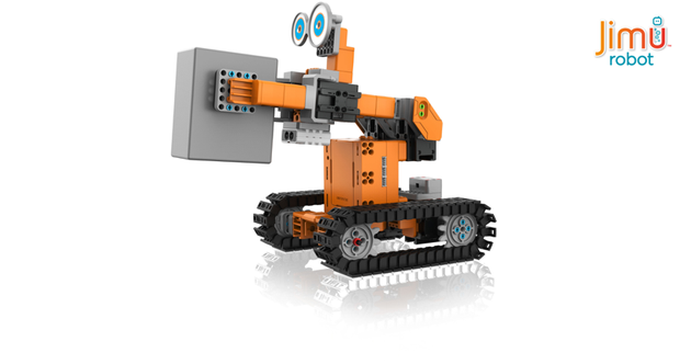 履带式Jimu机器人TankBot登陆Apple Store零售店|编程|机器人|Jimu_苹果汇_新浪科技_新浪网