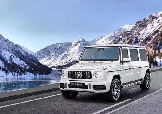 加长奔驰G550设计灵感来同迈巴赫G650-新浪汽车
