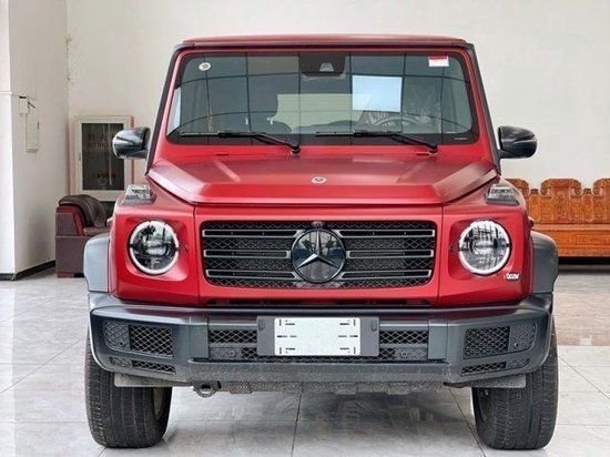 22款奔驰G500国六B磨砂红现车180万起步-新浪汽车