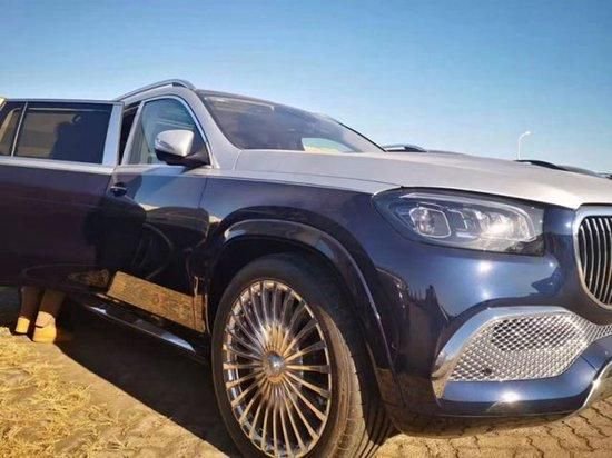 23款GLS450升级迈巴赫GLS600 蓝银双拼-新浪汽车