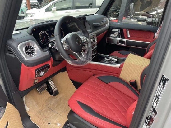 2022款奔驰G350D满配阿拉伯灰惊艳全场-手机新浪汽车