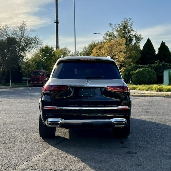 迈巴赫GLS600黑金双拼车身 帅气多金-手机新浪汽车