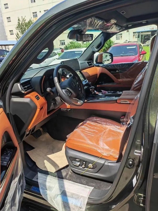 23款雷克萨斯LX600绿色现车最低160万-手机新浪汽车