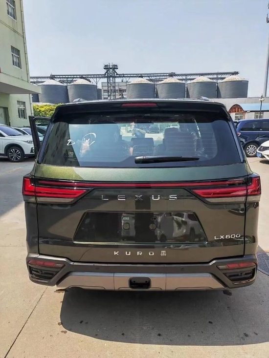 23款雷克萨斯LX600绿色现车最低160万-手机新浪汽车