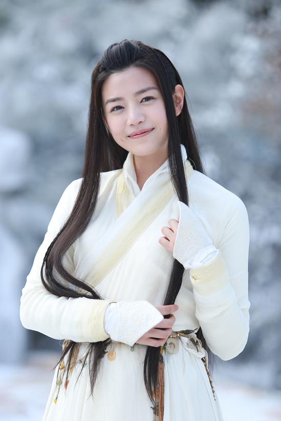 《神雕》小龙女换造型 陈妍希甜美保鲜_手机新浪网