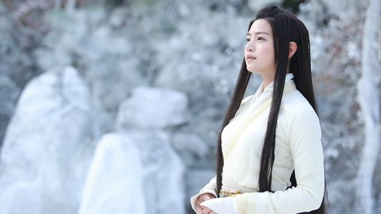 《神雕》小龙女换造型 陈妍希甜美保鲜_娱情速递_温州网