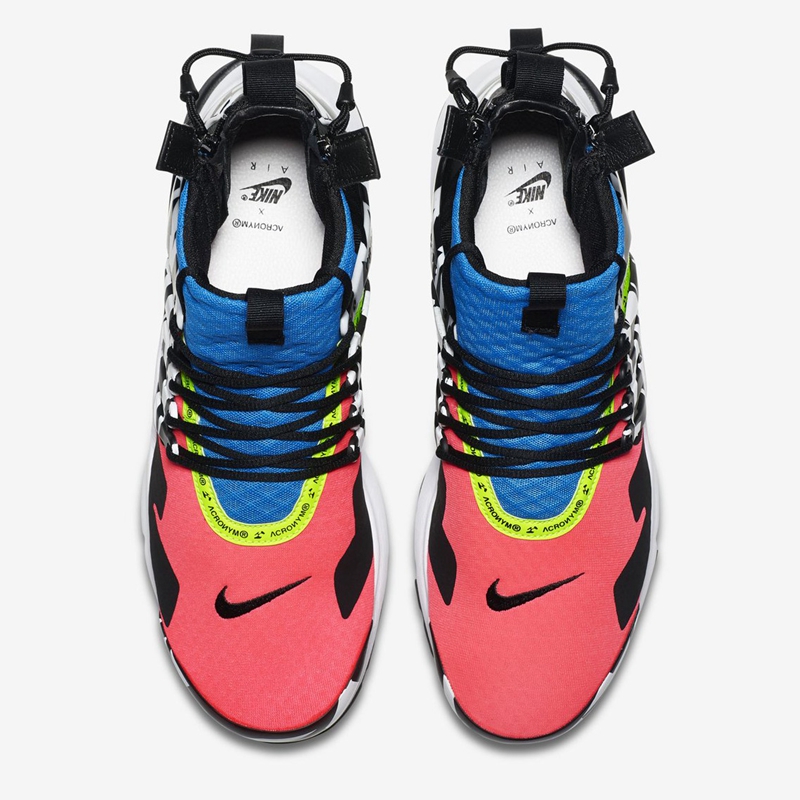 精致更胜初代！ACRONYM x Nike Presto Mid 2018 新品正式发布！|Presto|货号|荧光绿_新浪新闻
