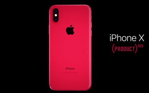 iPhone X全新红色版渲染图亮相 红黑搭配颜值升级|iphone|红色|苹果_新浪科技_新浪网