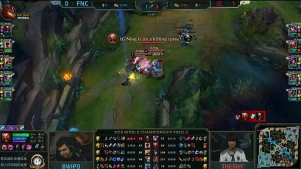 LOL S8总决赛IG3:0FNC夺冠 LPL第一座S赛冠军奖杯_新浪游戏_手机新浪网