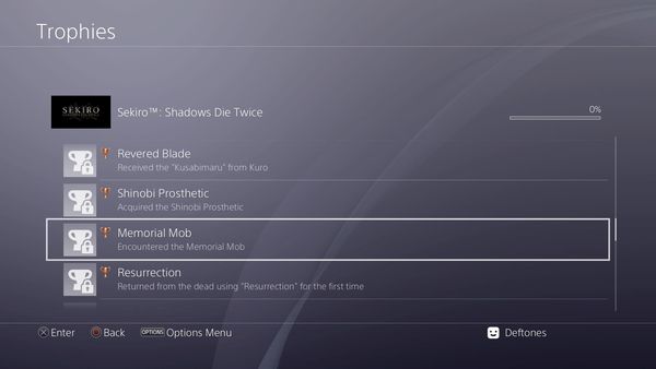 《只狼：影逝二度》奖杯列表曝光 四个结局待你挑战_自媒体_新浪游戏_新浪网