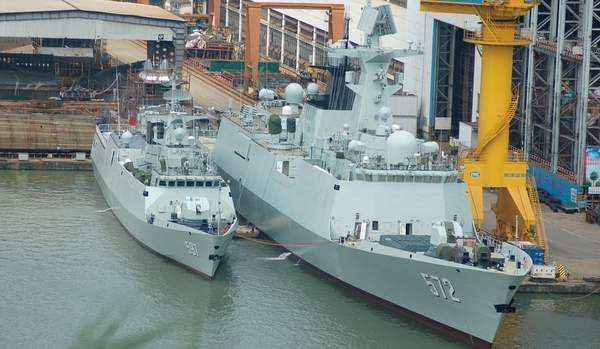 中国海军近年发展迅速，护卫舰舷号已满，舷号体系需要大改_手机新浪网