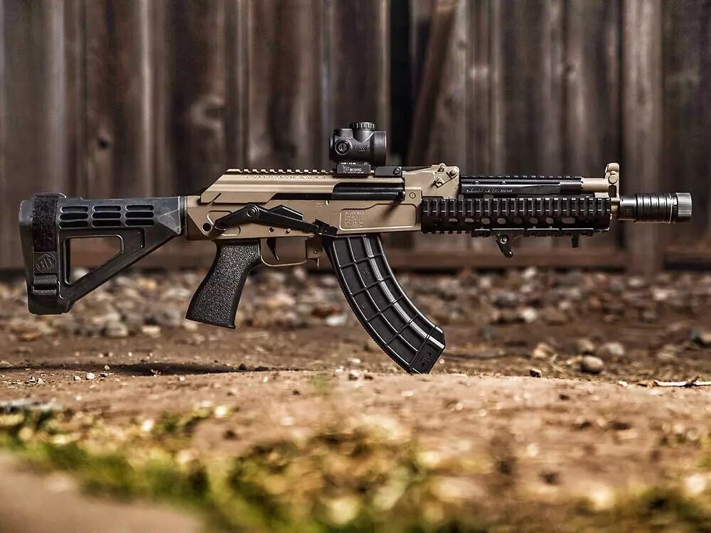 帅到爆炸！赋予AK全新美学力量，欧美AK的暴改系列！| 轻武专栏|爆炸|专栏|单兵武器_新浪新闻