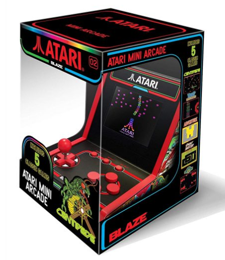 雅达利推出迷你复古街机 含多款经典游戏，售价220元_新浪游戏_手机新浪网