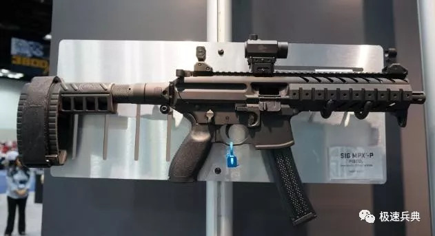 很合适合CQB室内近战MPX模块化冲锋枪
