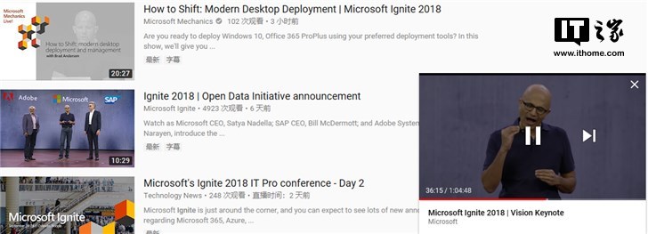 YouTube网页版正式支持画中画，但思路不太一样_手机新浪网