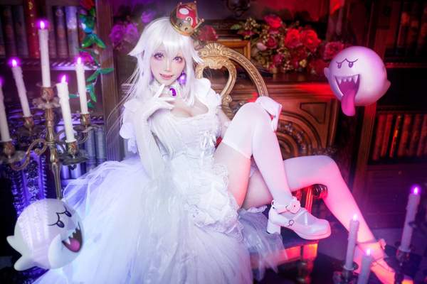 11区妹纸COS《FGO》旗袍黑贞德 营养真的跟不上了！_新浪游戏_手机新浪网