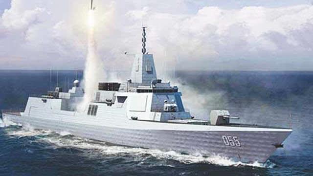 055不仅战斗力超群 正以下饺子班的速度飞速建造着_手机新浪网