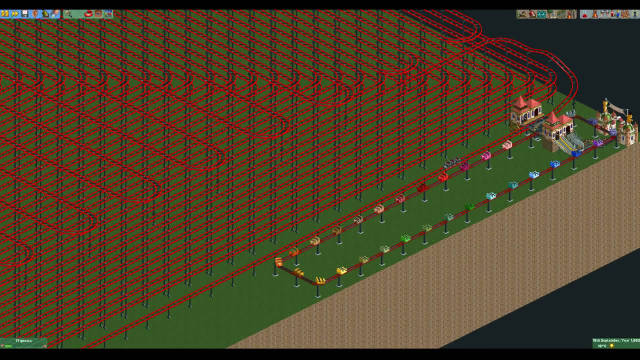国外玩家 Marcel Vos 曾在《过山车大亨2_手机新浪网