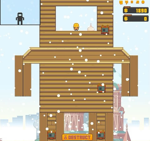 技巧游戏：拆楼大队在莫斯科（Rubble Trouble Moscow）