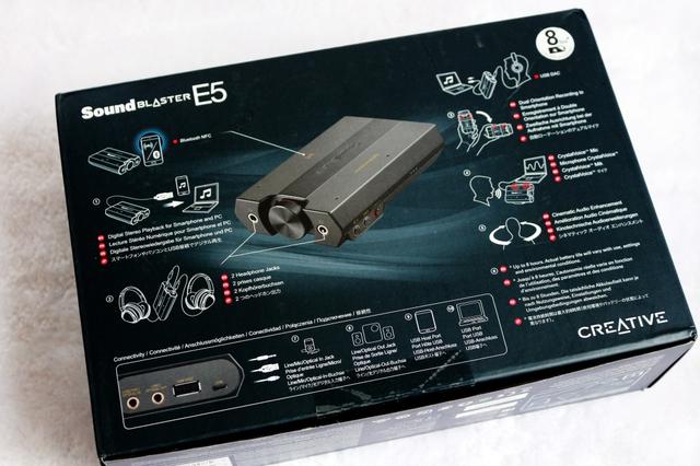 不仅仅是一台耳放 评创新Sound Blaster E5
