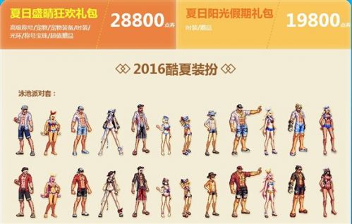 dnf2016夏日泳装礼包开卖 dnf2016夏日套时装称号和宠物一览_新浪游戏_手机新浪网