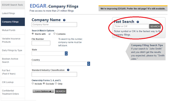 美股上市公司信息查找工具EDGAR用户指南_新浪财经_新浪网