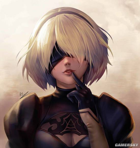 谁是你最爱的2B小姐姐？尼尔同人图赏_新浪游戏_手机新浪网