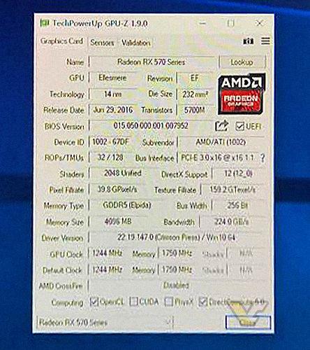 AMD Radeon RX 580/570显卡完全曝光：熟悉的味道_手机新浪网