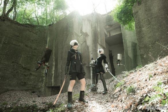 《尼尔：机械纪元》COS 2B小姐姐和正太9S双双出镜_新浪游戏_手机新浪网