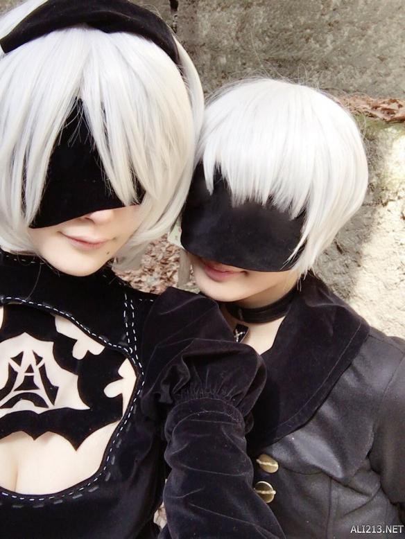 《尼尔：机械纪元》COS 2B小姐姐和正太9S双双出镜_新浪游戏_手机新浪网