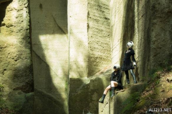 《尼尔：机械纪元》COS 2B小姐姐和正太9S双双出镜_新浪游戏_手机新浪网